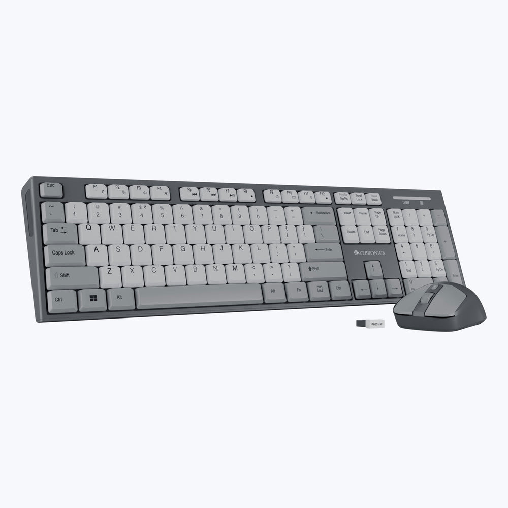 Zebronics Companion 304 Wireless Keyboard and Mouse Combo