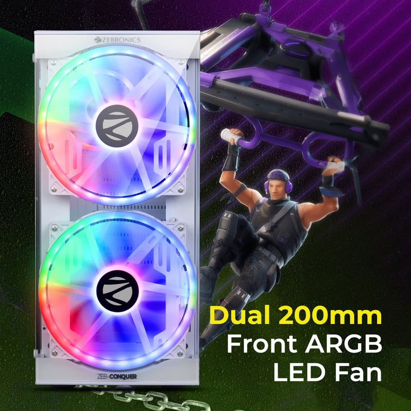 Zebronics Conquer Premium Gaming Chassis