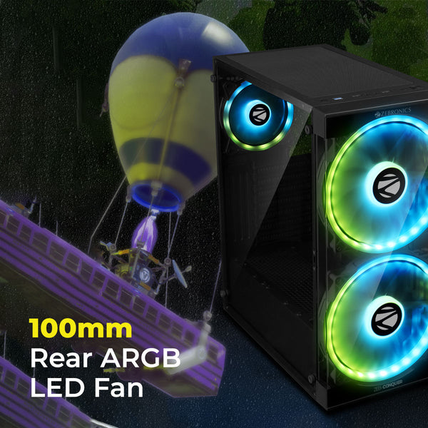 Zebronics Conquer Premium Gaming Chassis