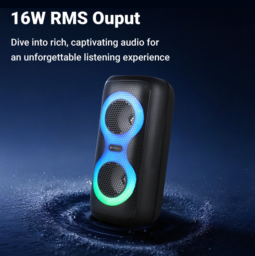 Zebronics County Pro 11 Portable Wireless Speaker