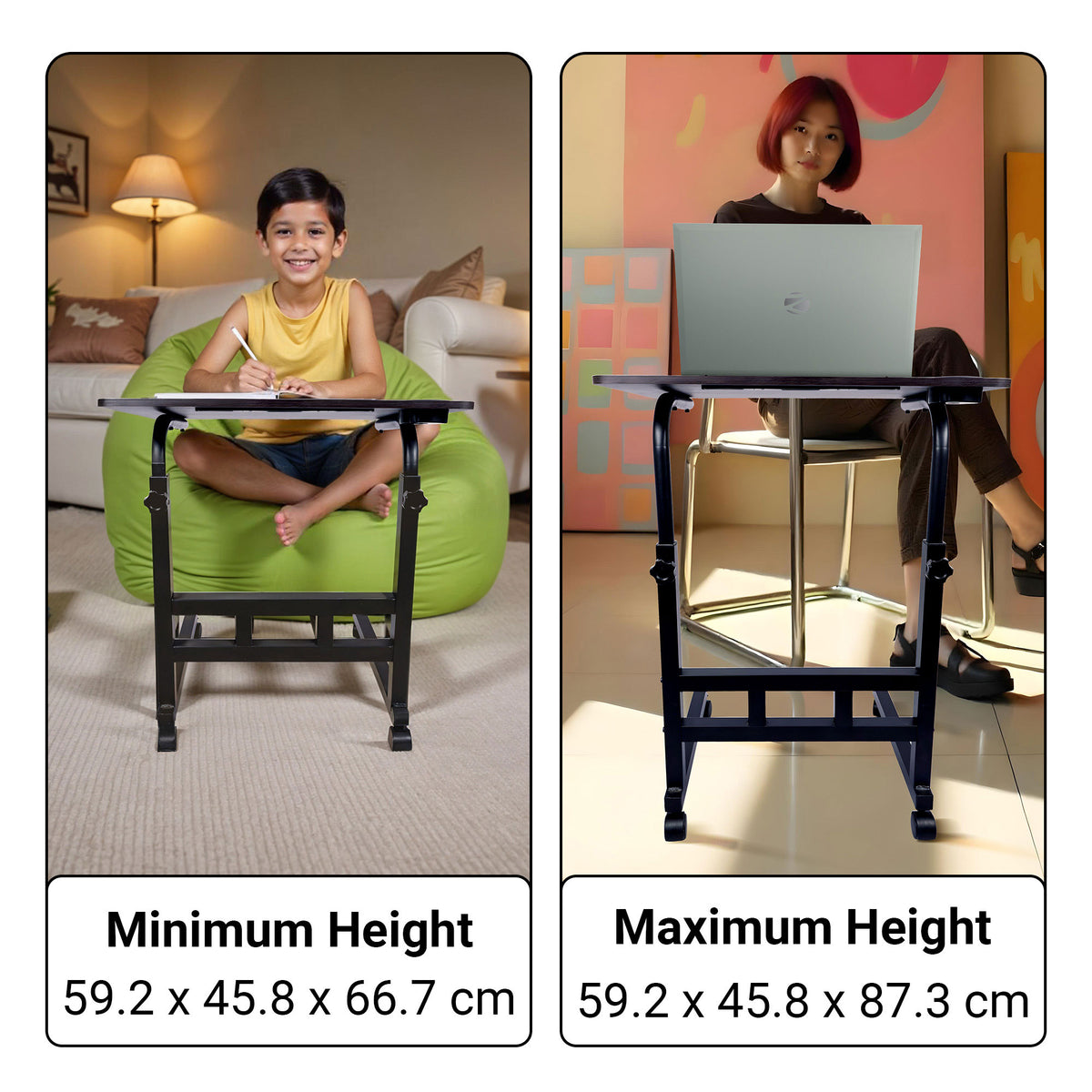 Zebronics DOW Y1 foldable laptop table