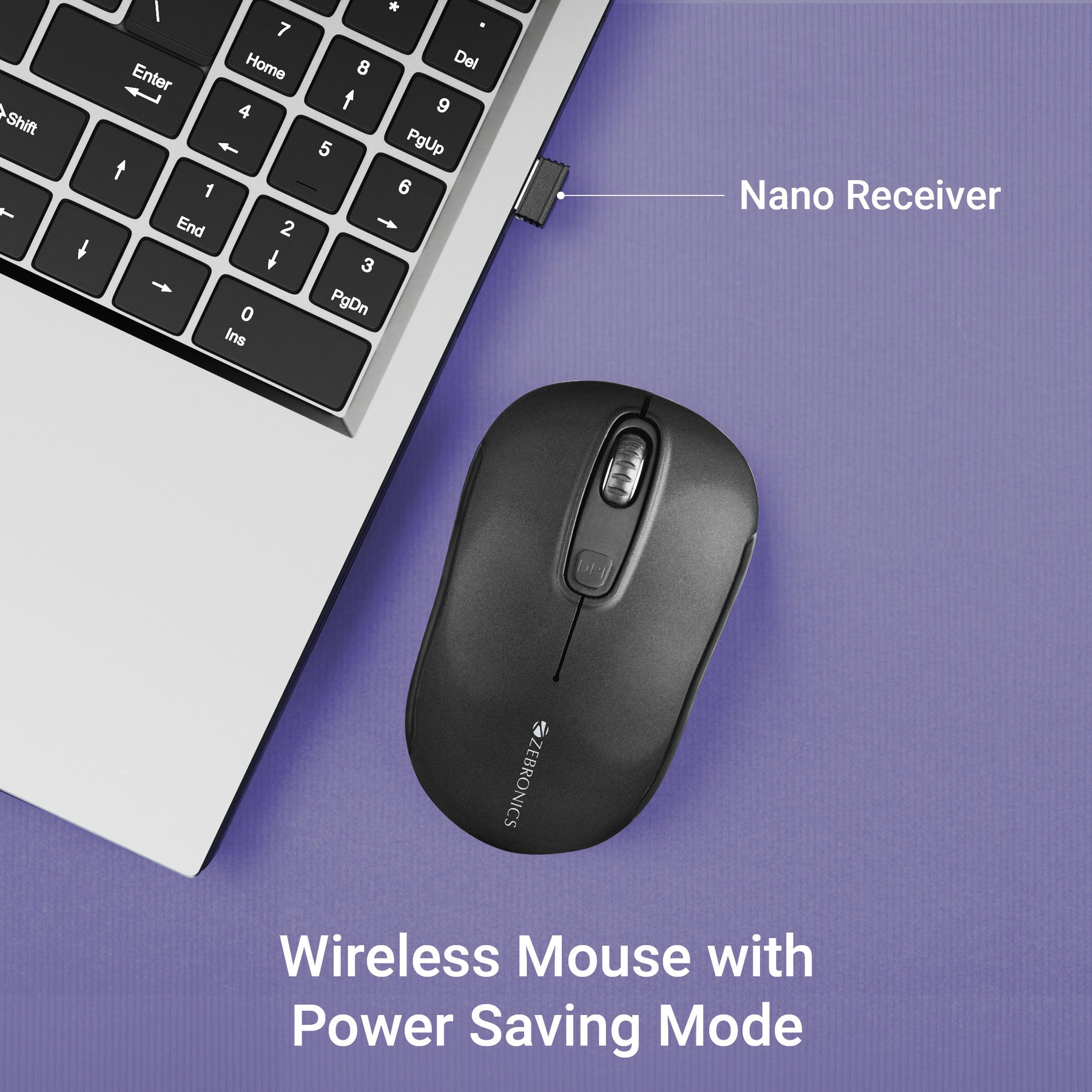 Zebronics Dash Pro Wireless Mouse