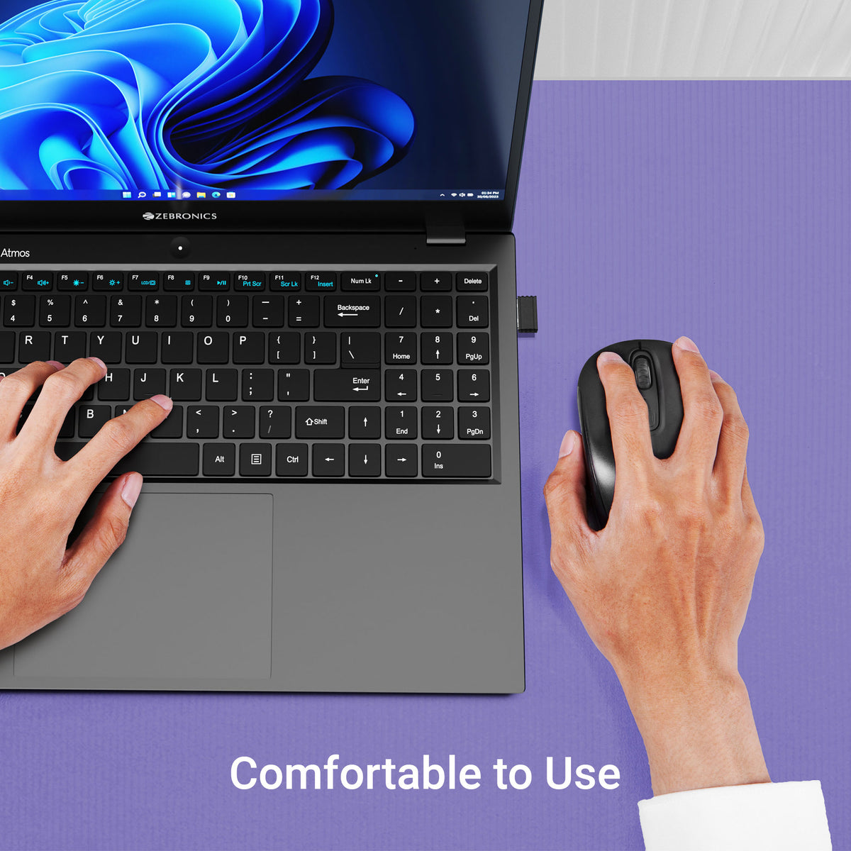 Zebronics Dash Pro Wireless Mouse