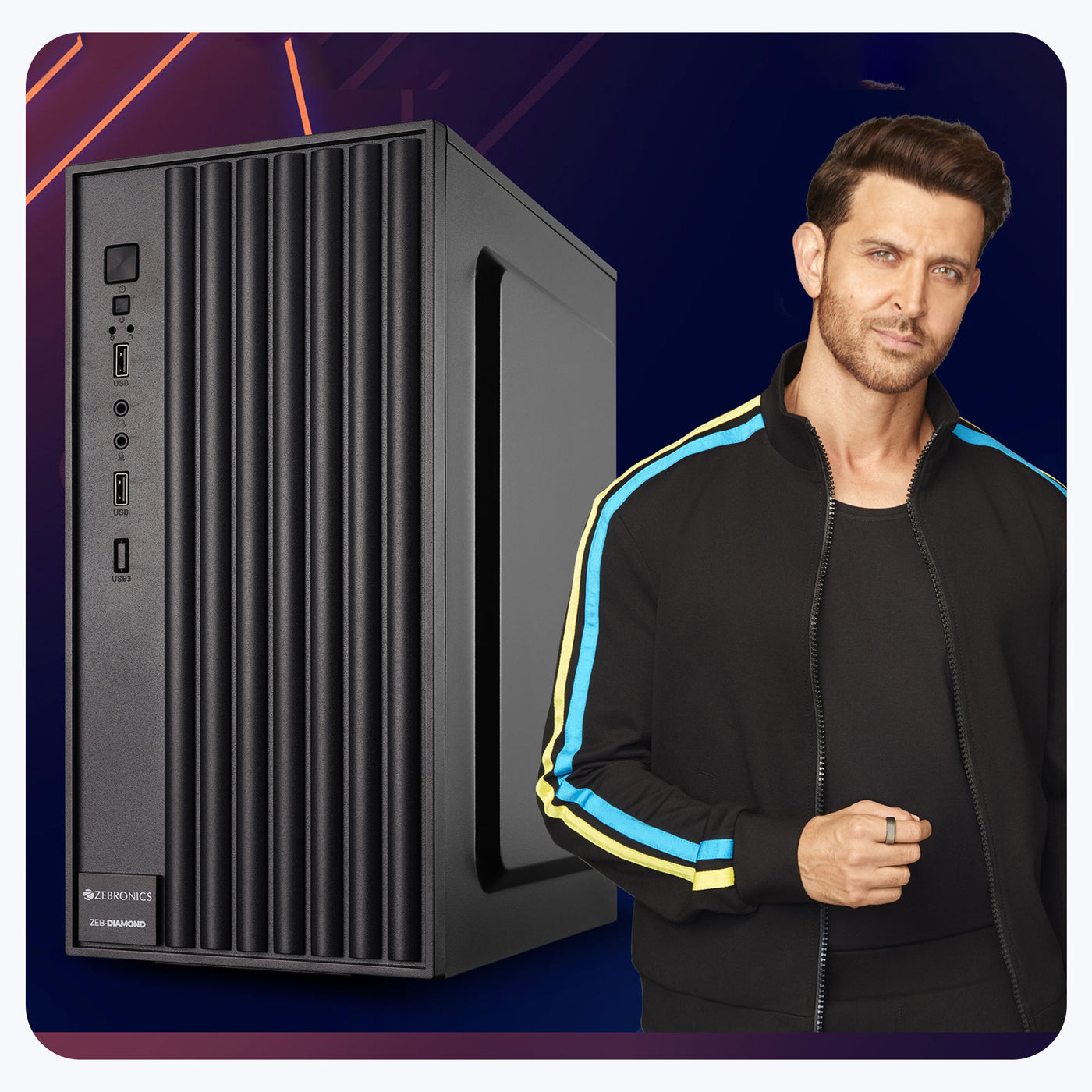 Zebronics Diamond Chassis