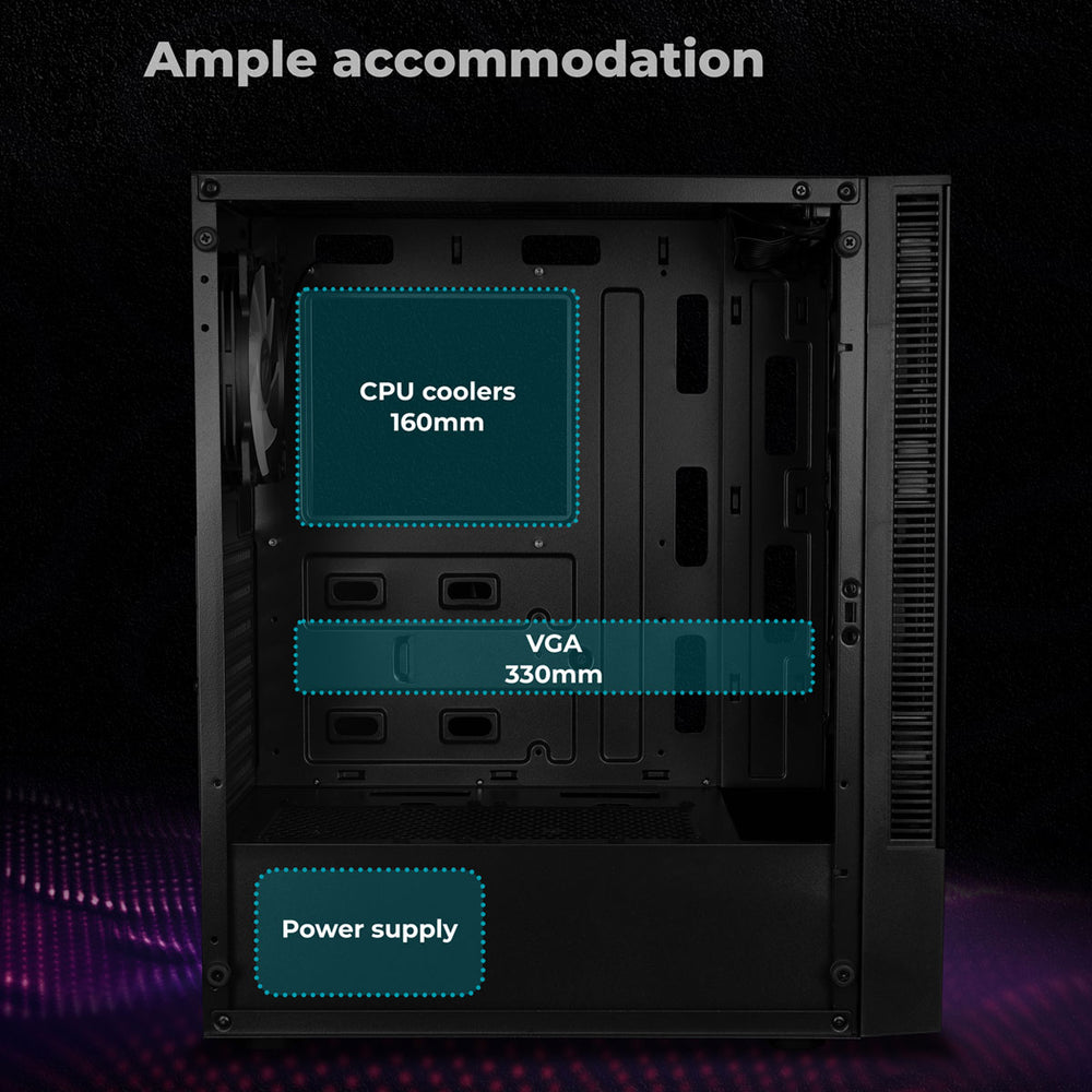 Zebronics Draco Premium Gaming Chassis