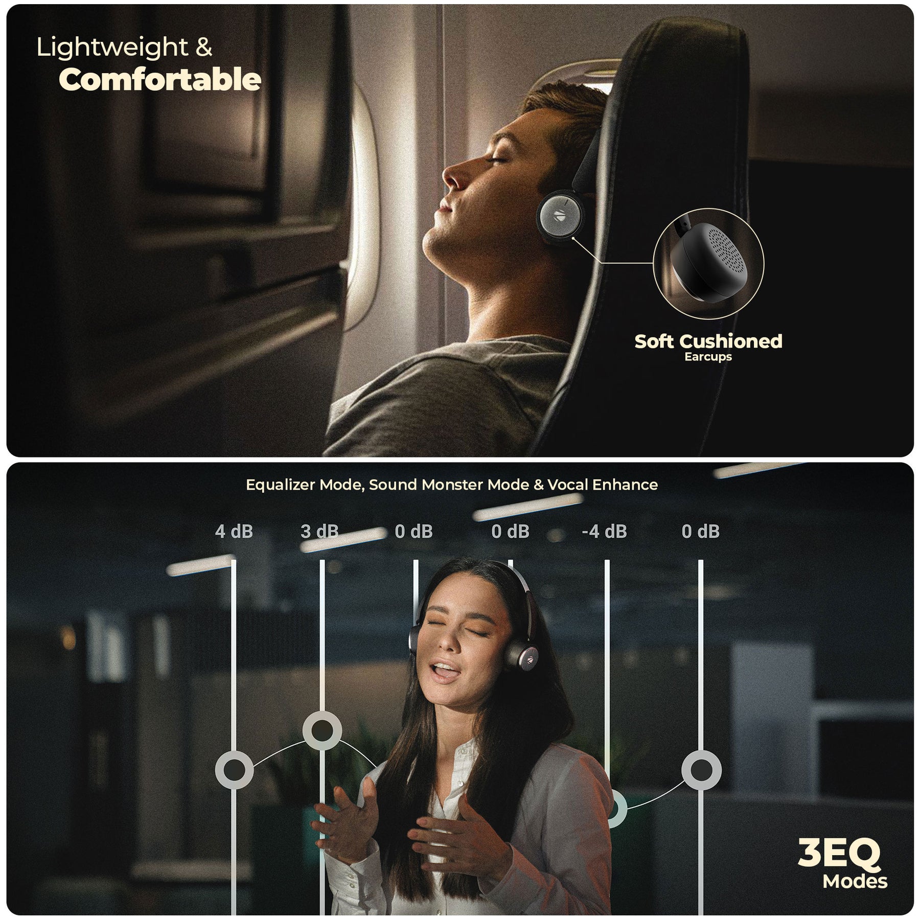 Zebronics Duke 2 Pro Wireless Headphone