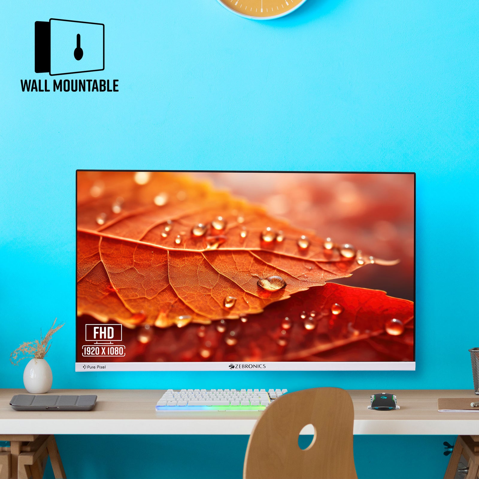 Zebronics EA124 (100Hz) LED Monitor