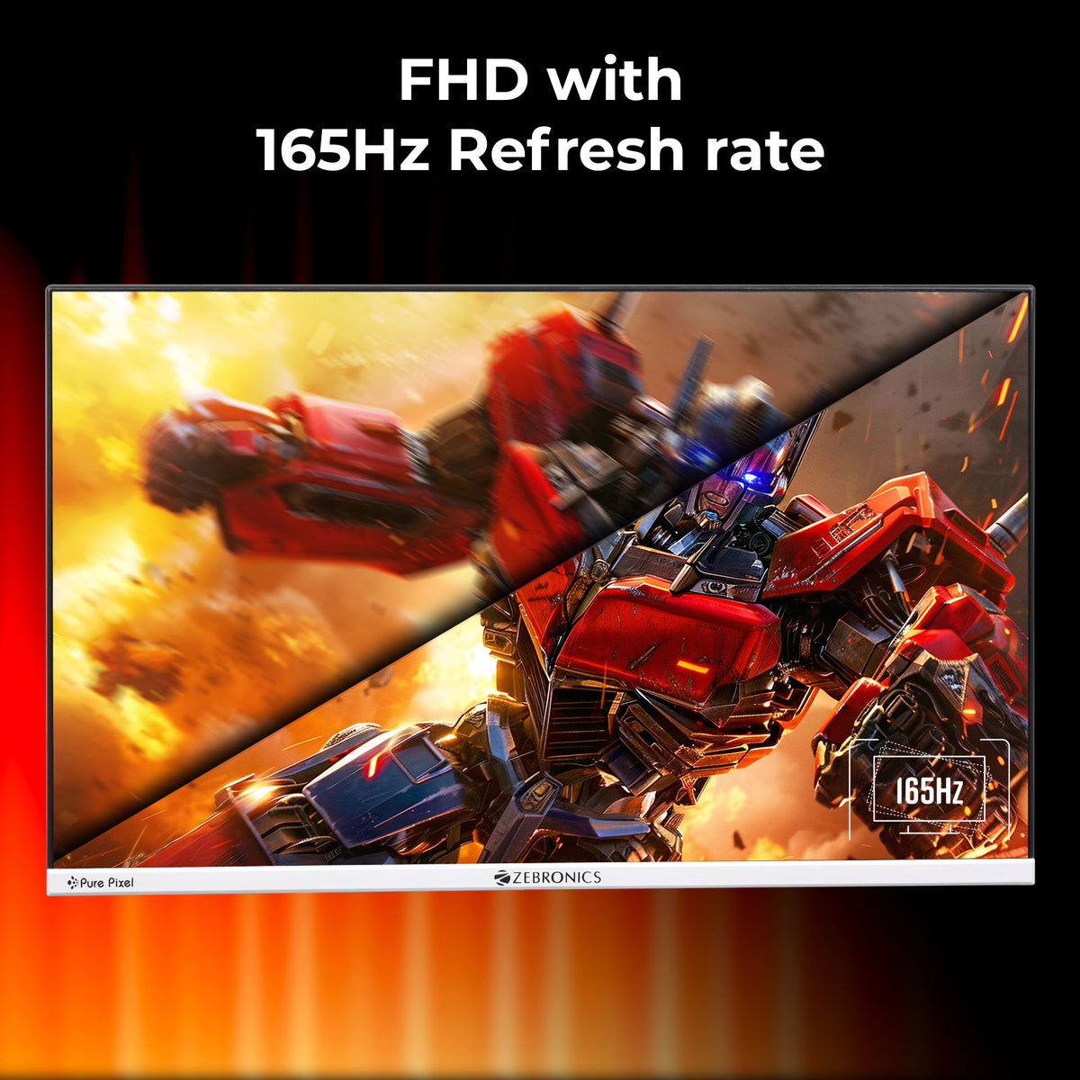 Zebronics EA224 (165 Hz) LED Monitor