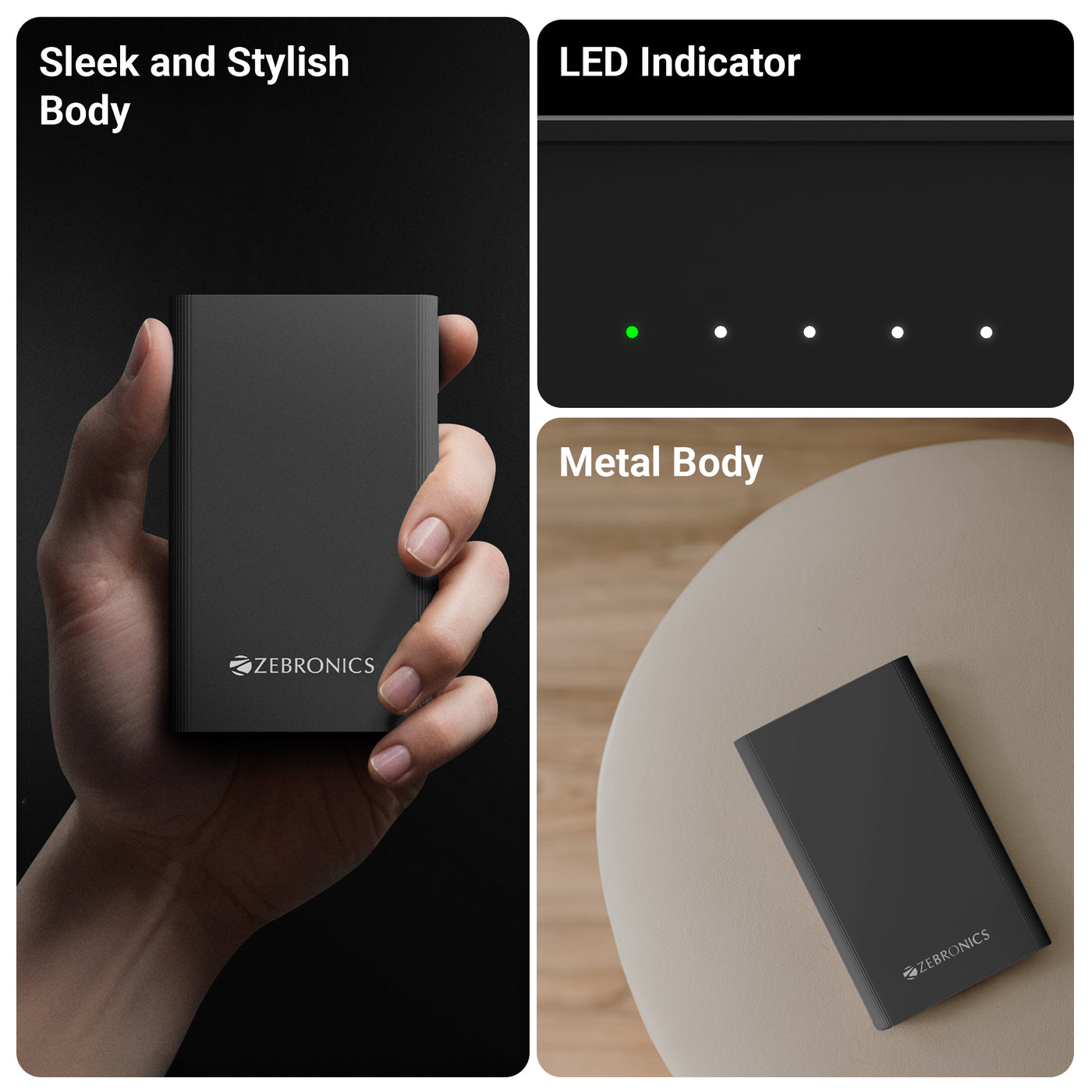 Zebronics EnergiTank 20MR1 Power Bank