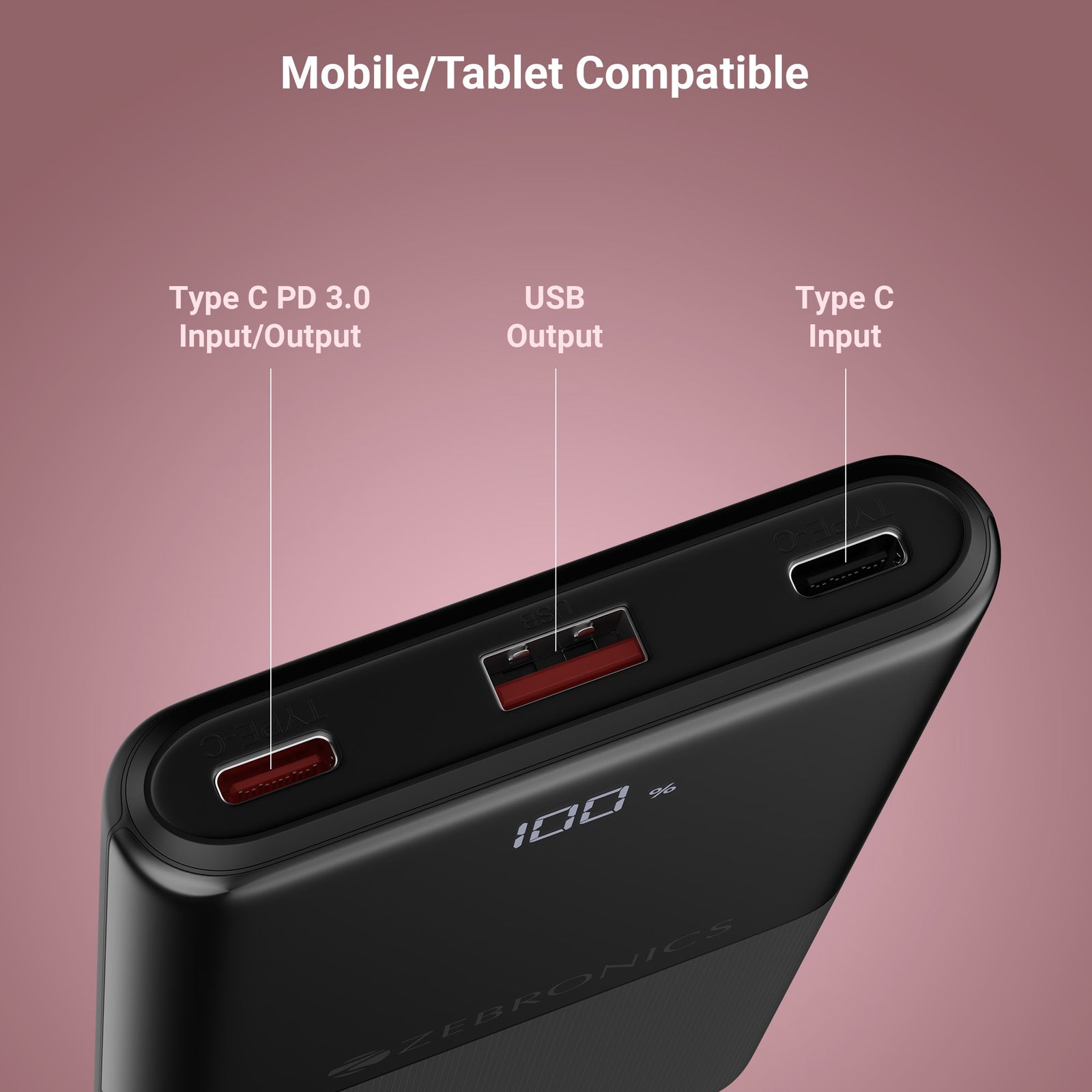 Zebronics EnergiPod 10R1 Power Bank