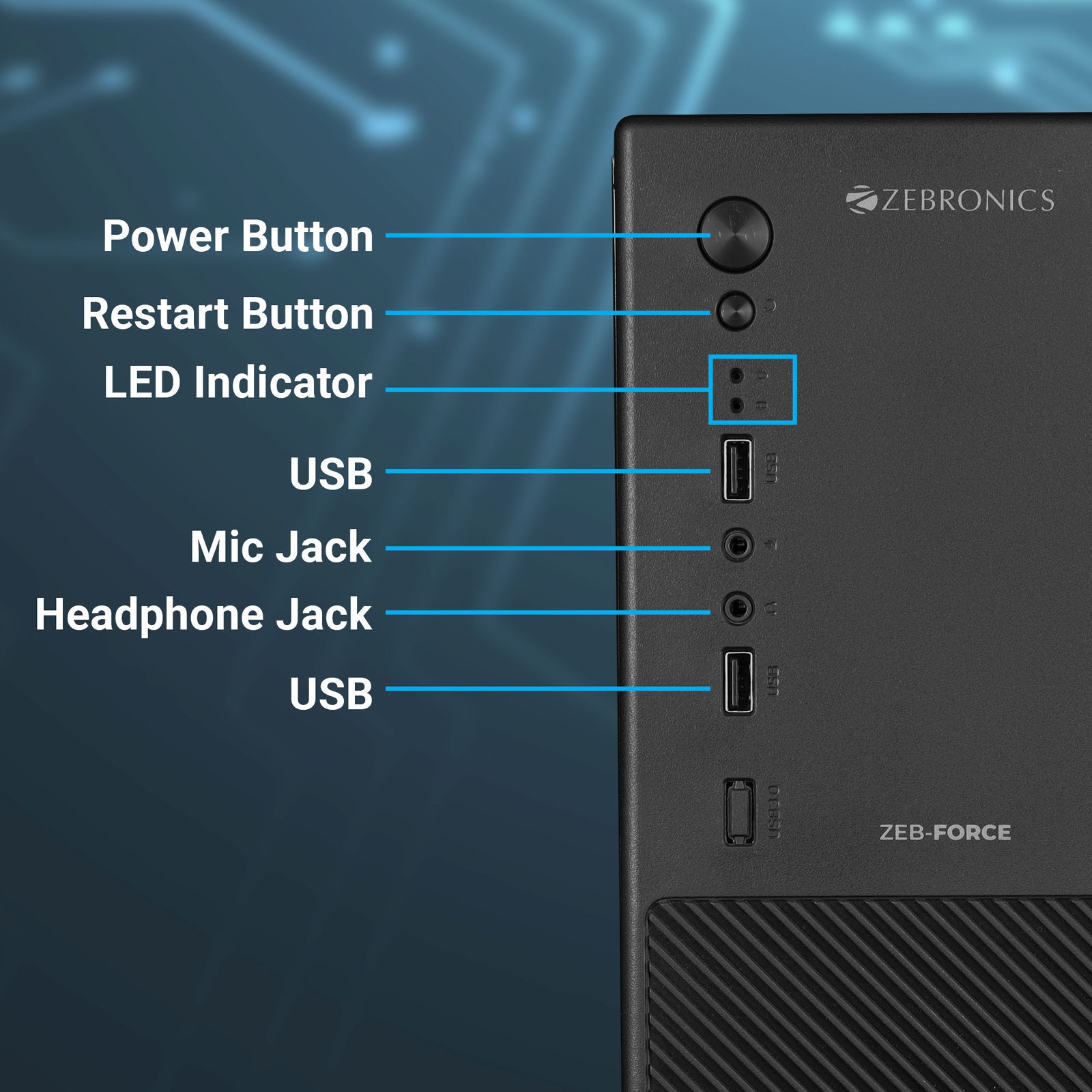 Zebronics Force Chassis