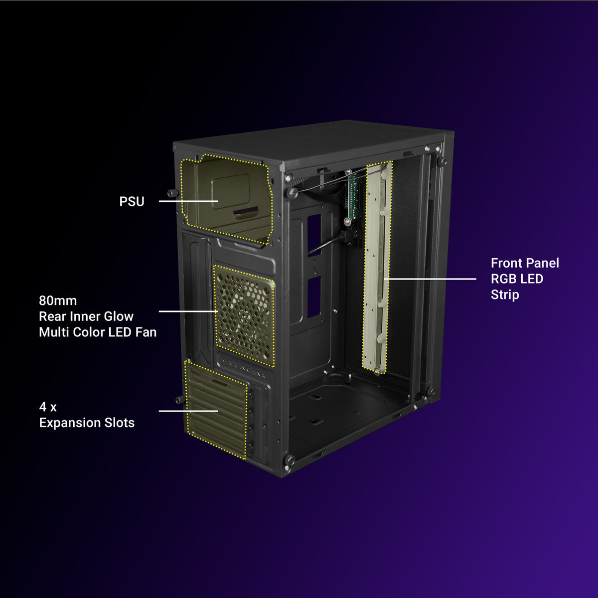 Zebronics Froz Premium Gaming Chassis