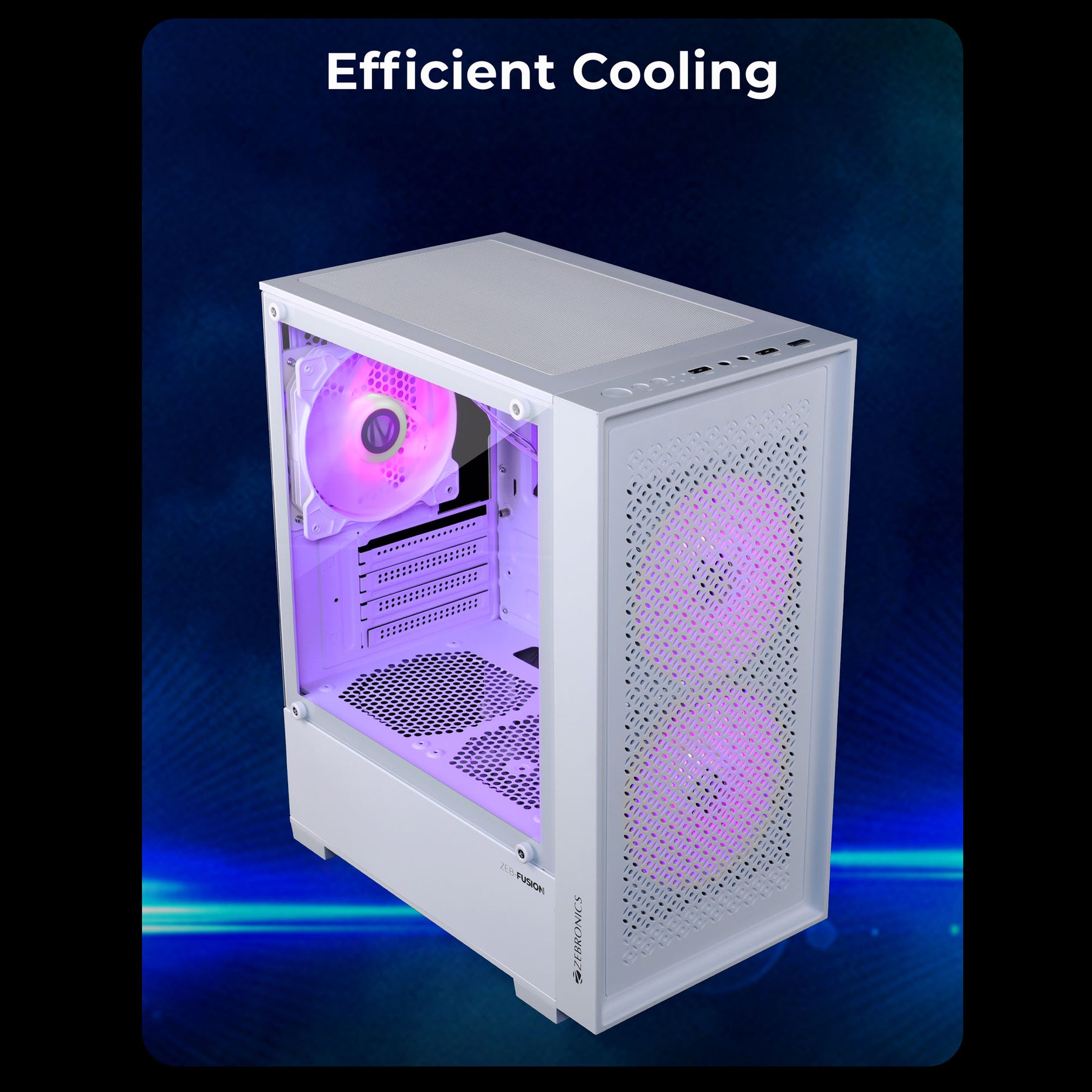 Zebronics Fusion Premium Gaming Chassis
