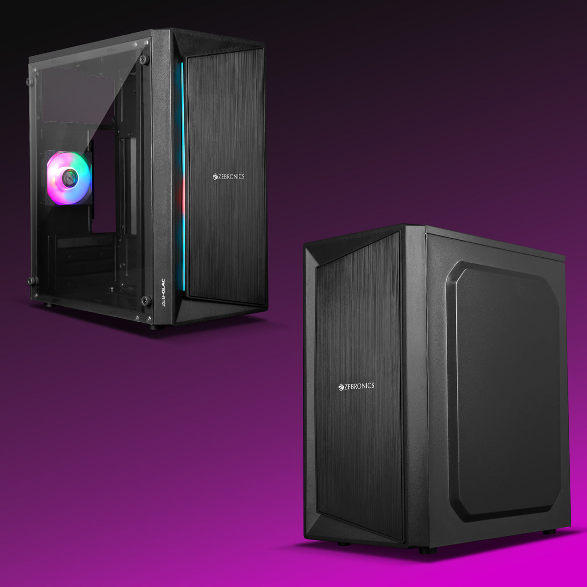 Zebronics Glac Premium Gaming Chassis