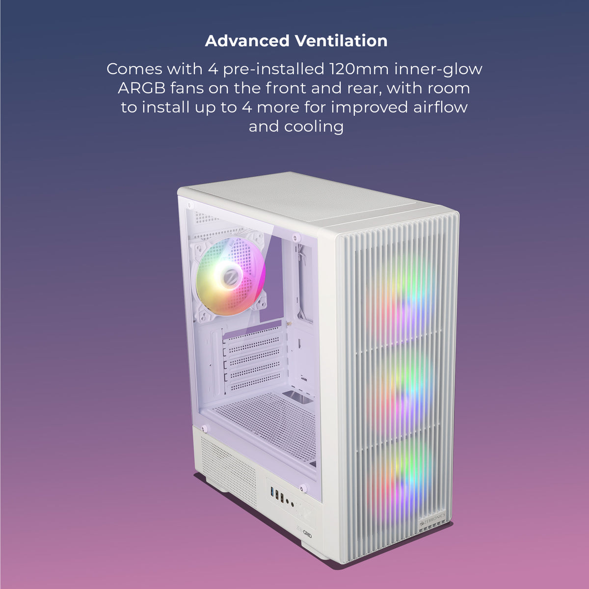 Zebronics Grid Premium Gaming Chassis
