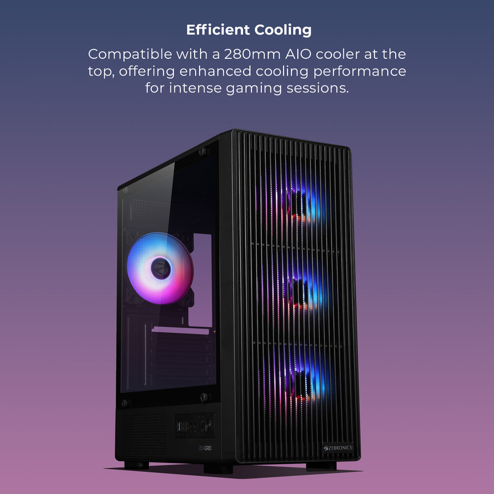 Zebronics Grid Premium Gaming Chassis