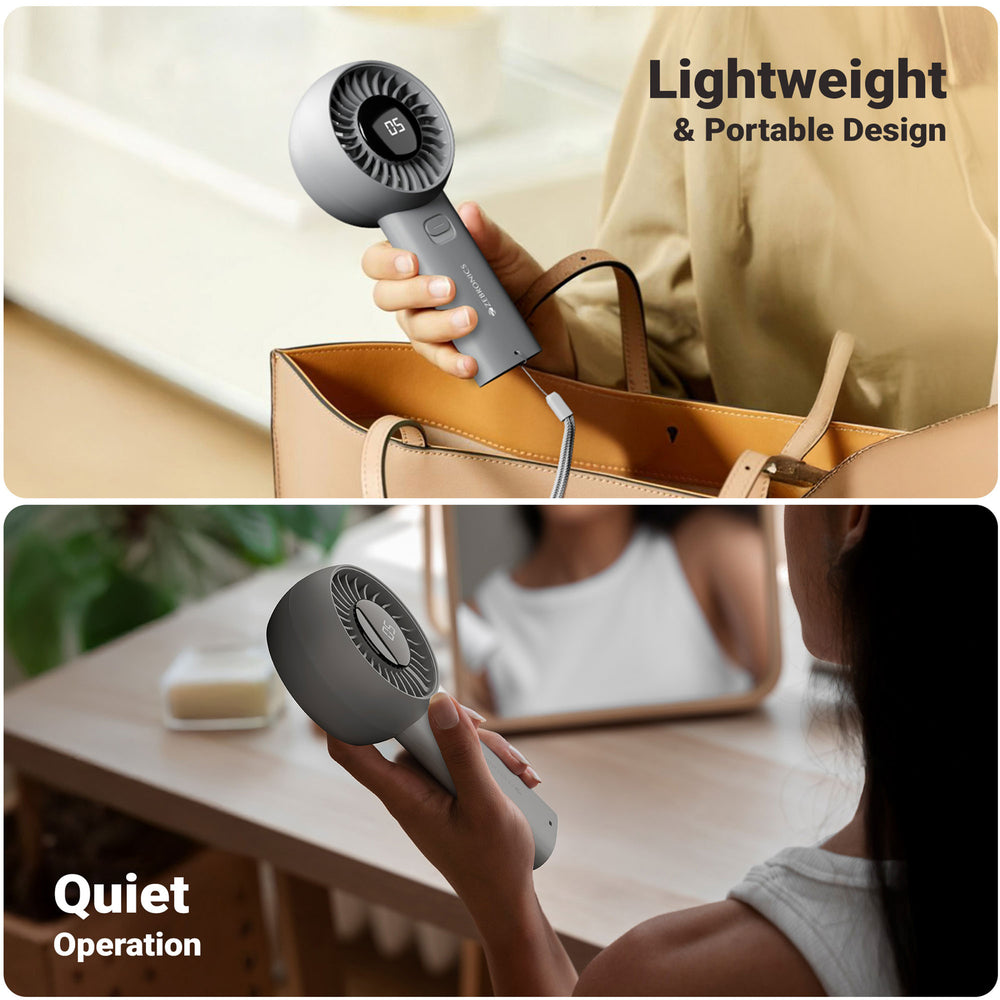Zebronics Heat Buster 200 Portable Hand Fan