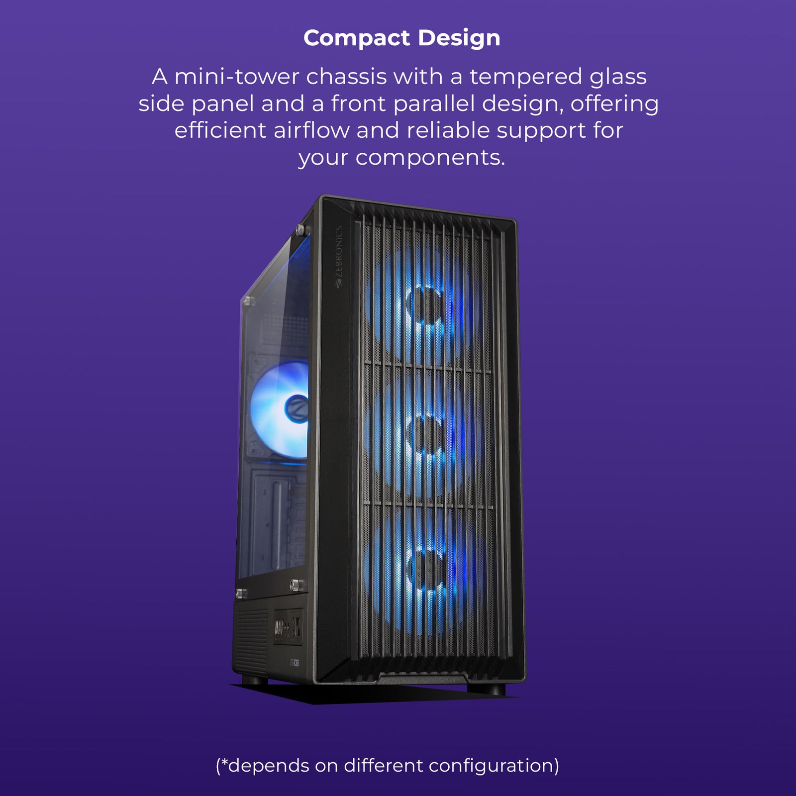 Zebronics Icer Premium Gaming Chassis