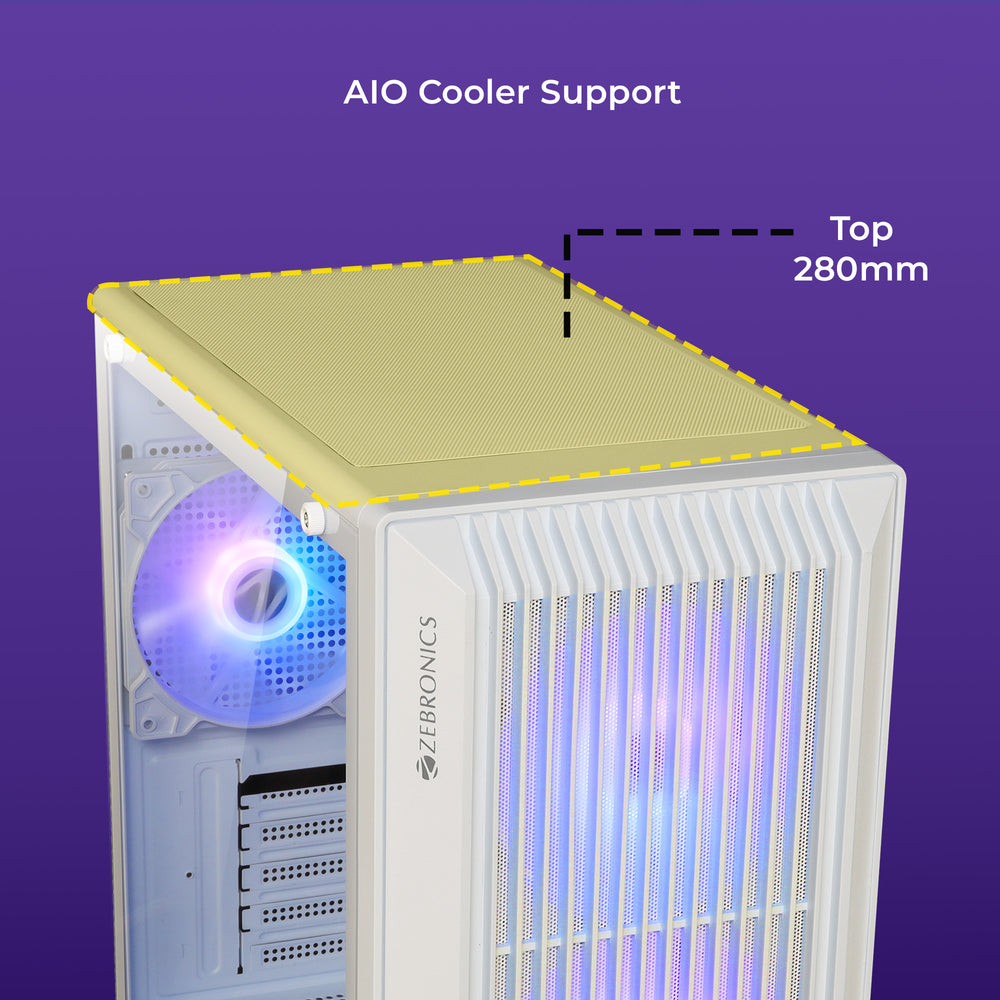 Zebronics Icer Premium Gaming Chassis