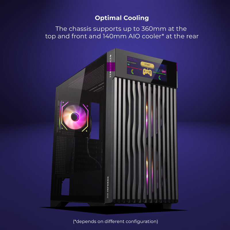 Zebronics Inferno Premium Gaming Chassis