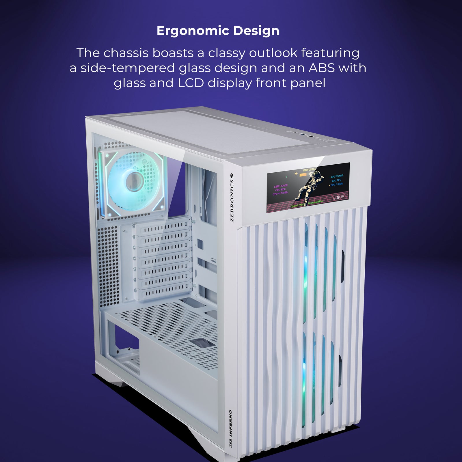 Zebronics Inferno Premium Gaming Chassis
