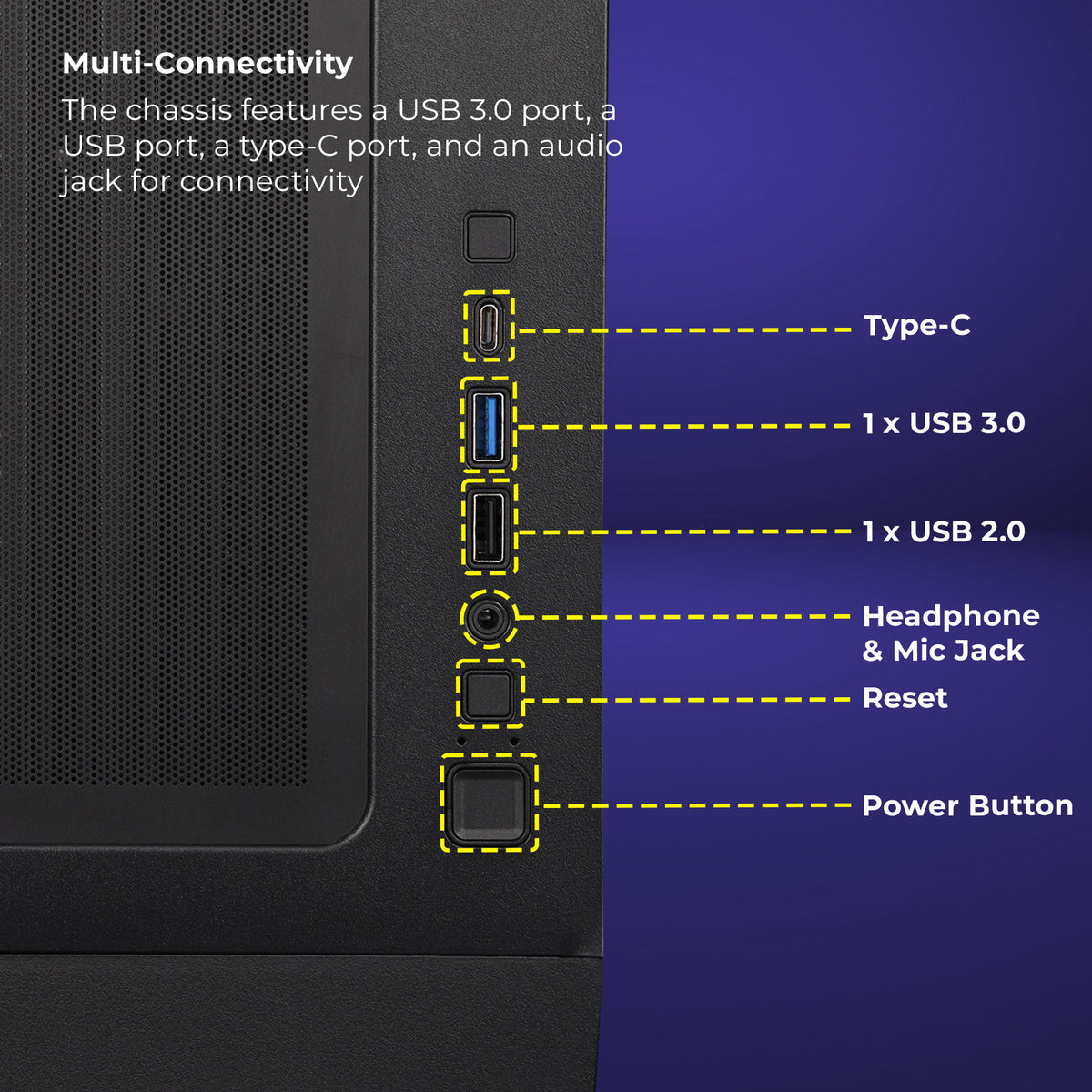 Zebronics Inferno Premium Gaming Chassis