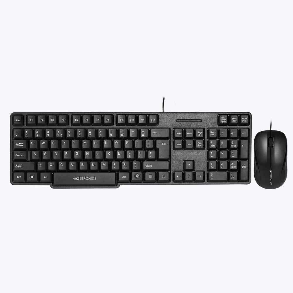Zebronics Judwaa 850 Multimedia Keyboard And Mouse Combo