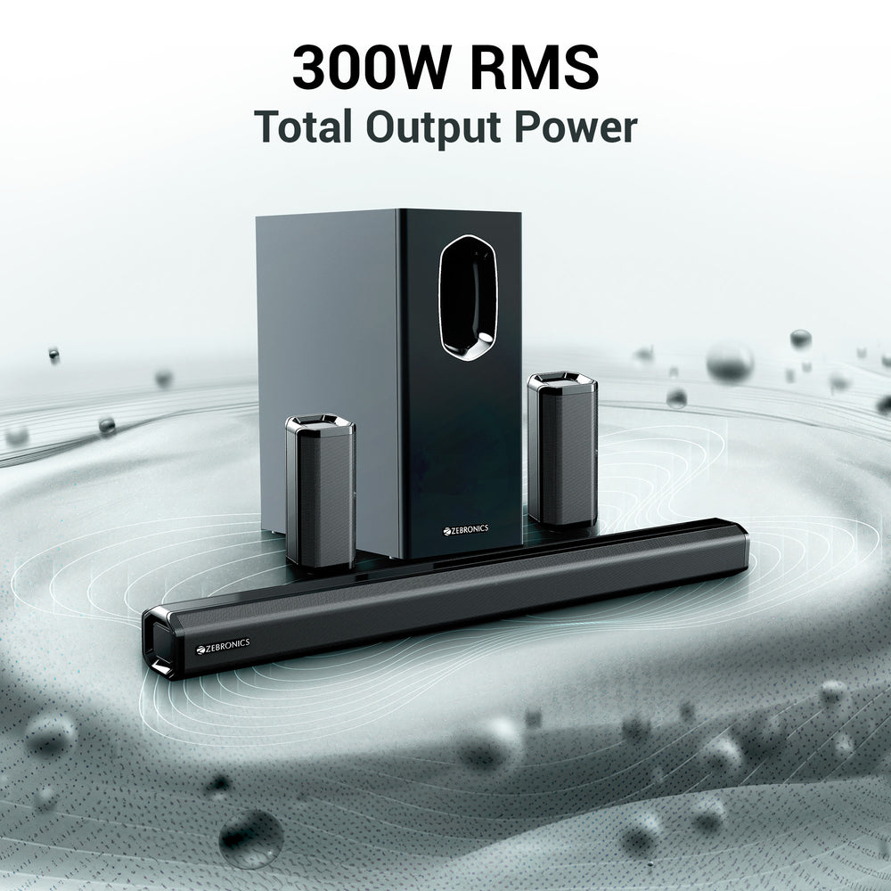 Zebronics Juke Bar 4101 - 110W, 2.1 Channel, BTv5.0