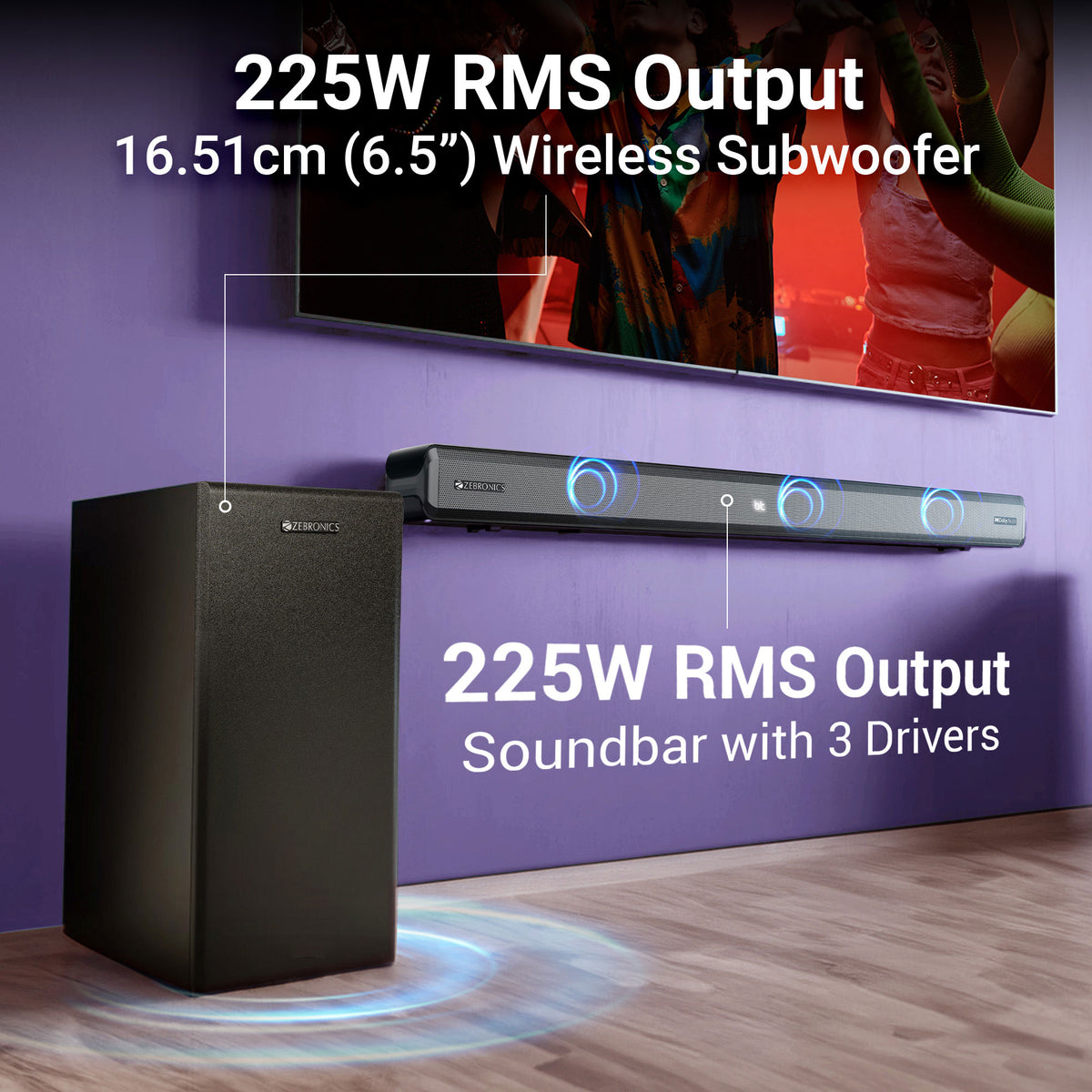 Zebronics Juke Bar 9510WS Pro Sound bar