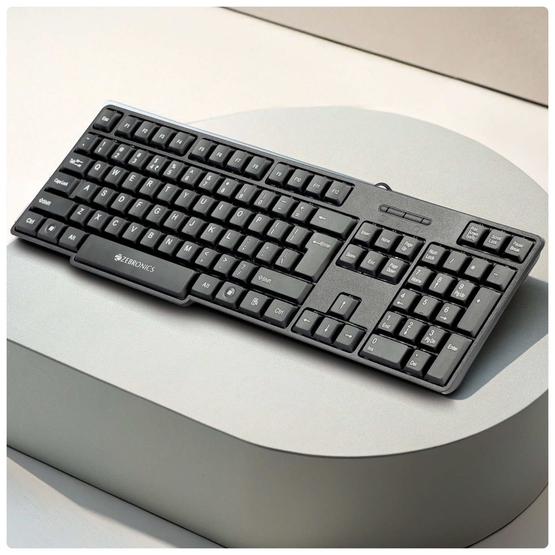 Zebronics K65 Multimedia Keyboard