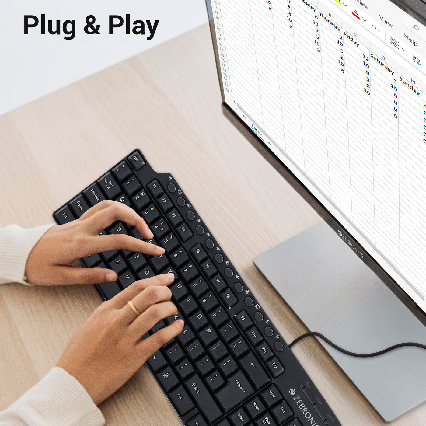 Zebronics KM2100 Keyboard