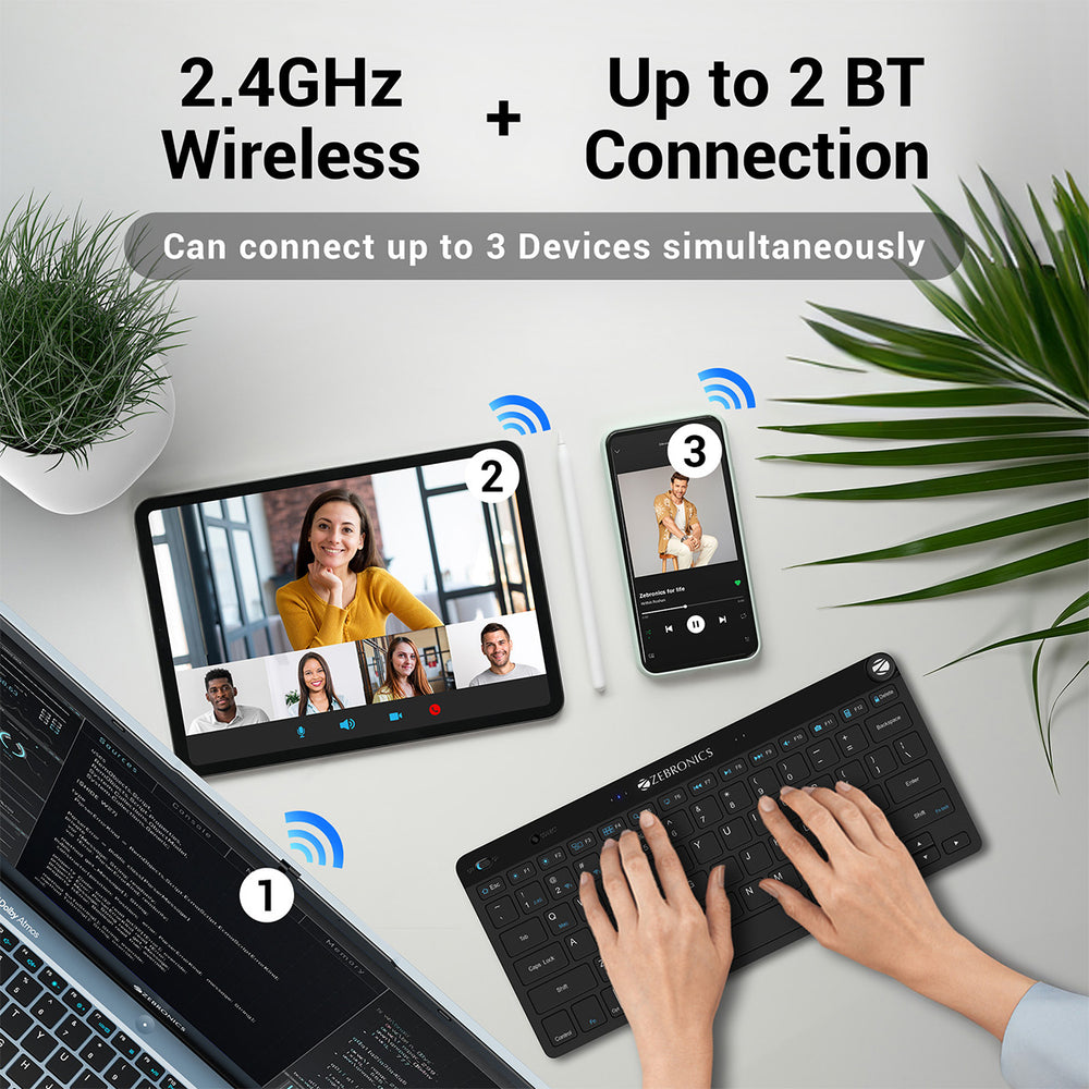 Zebronics Keypad X1 Wireless Keyboard