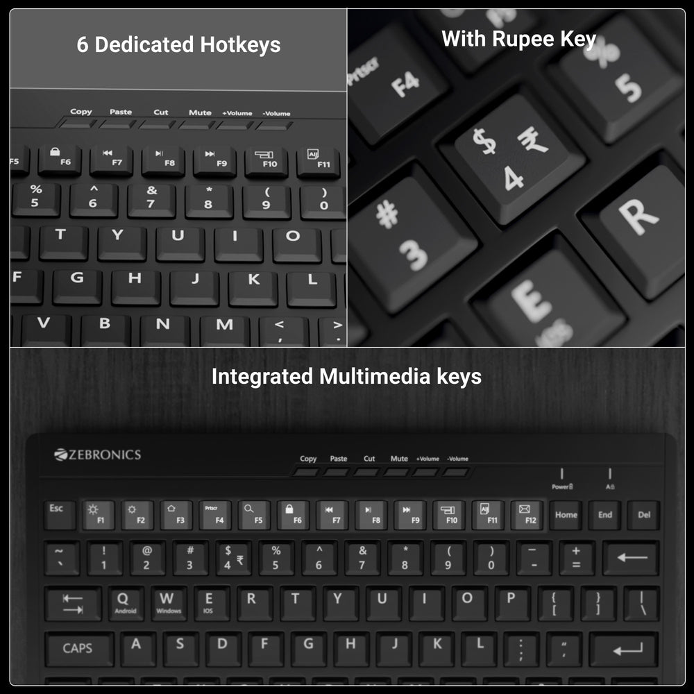 Zebronics Keypad A1 Wireless Keyboard