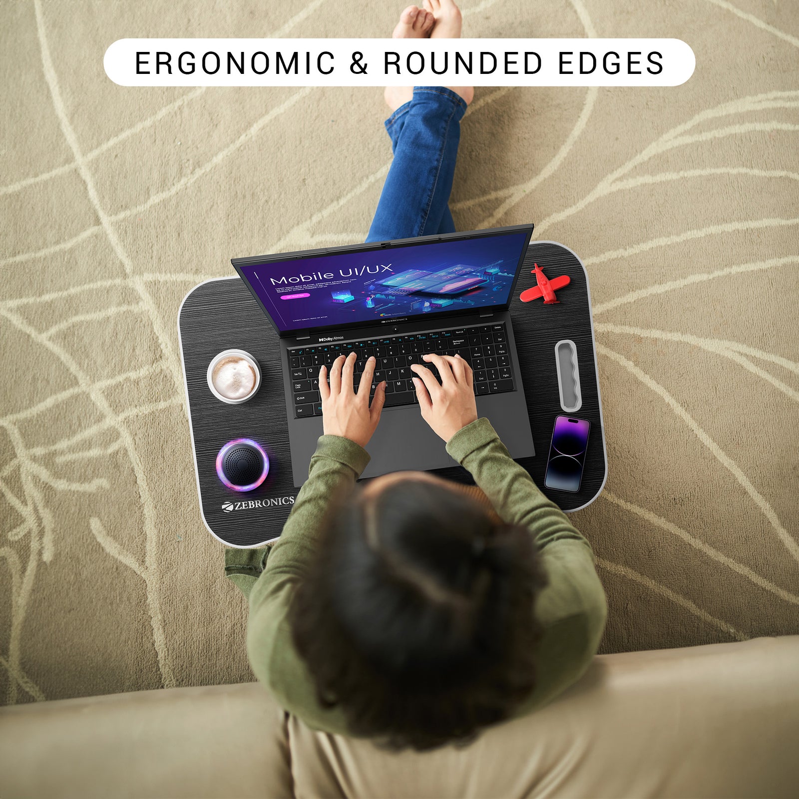 Zebronics Lapdesk X3 Laptop folding stand