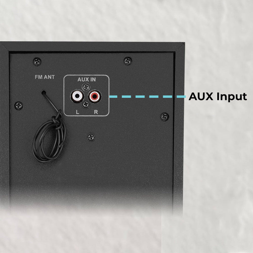 Zebronics Legend Plus Tower Speaker - 80W, karaoke, LED