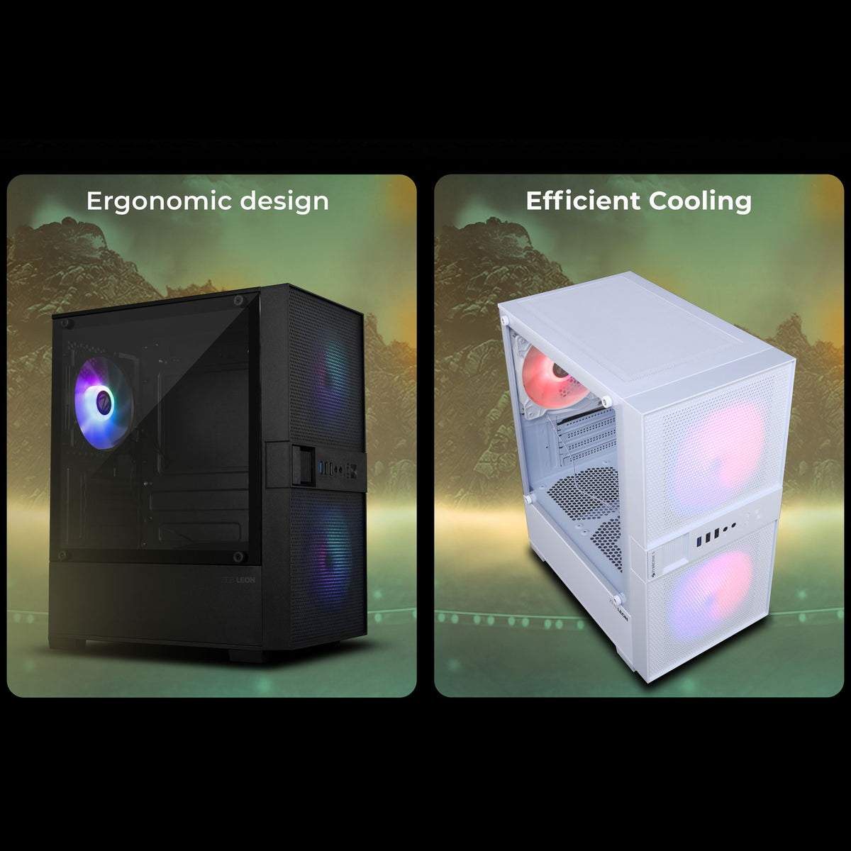 Zebronics Leon Premium Gaming Chassis