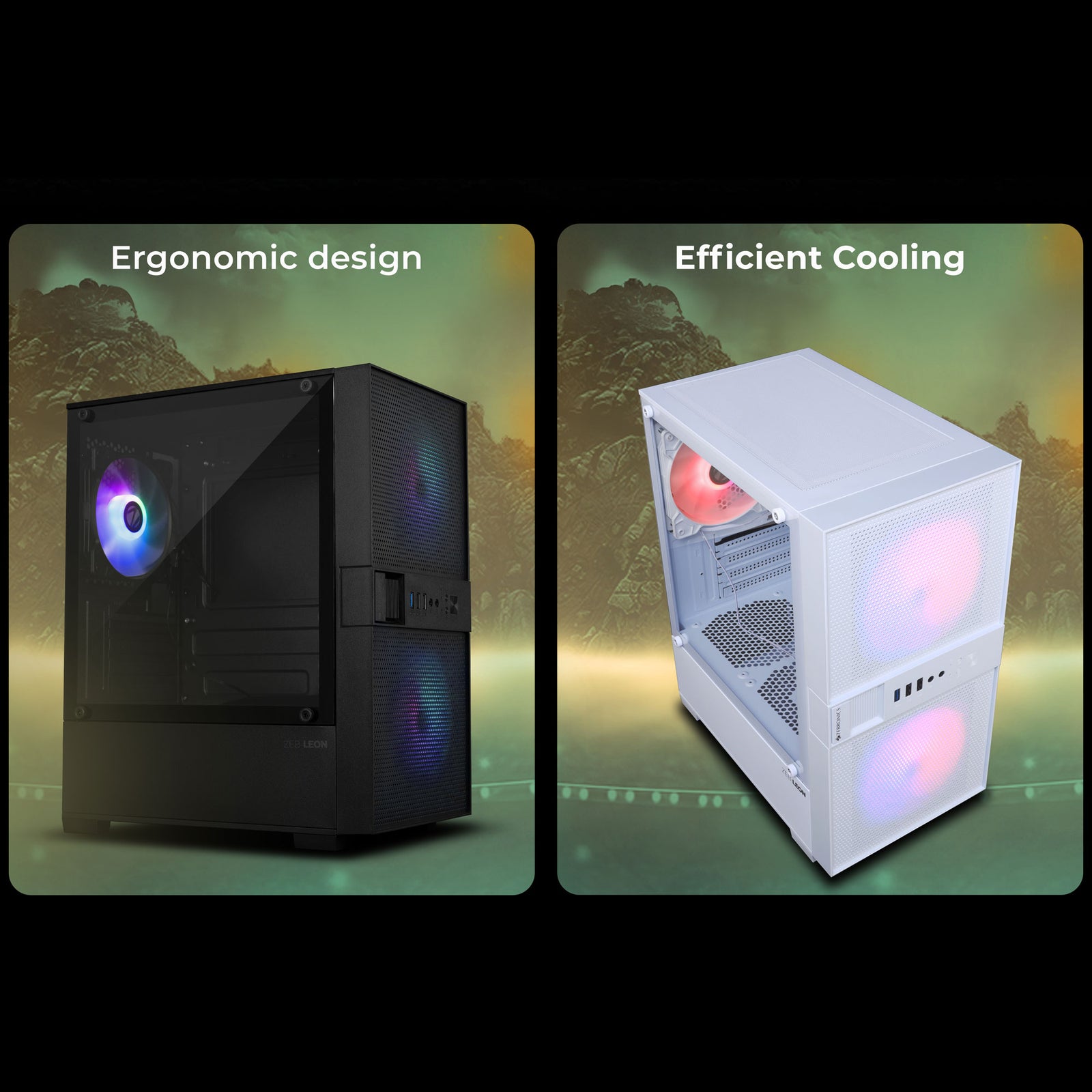 Zebronics Leon Premium Gaming Chassis