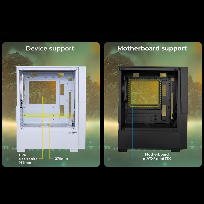 Zebronics Leon Premium Gaming Chassis