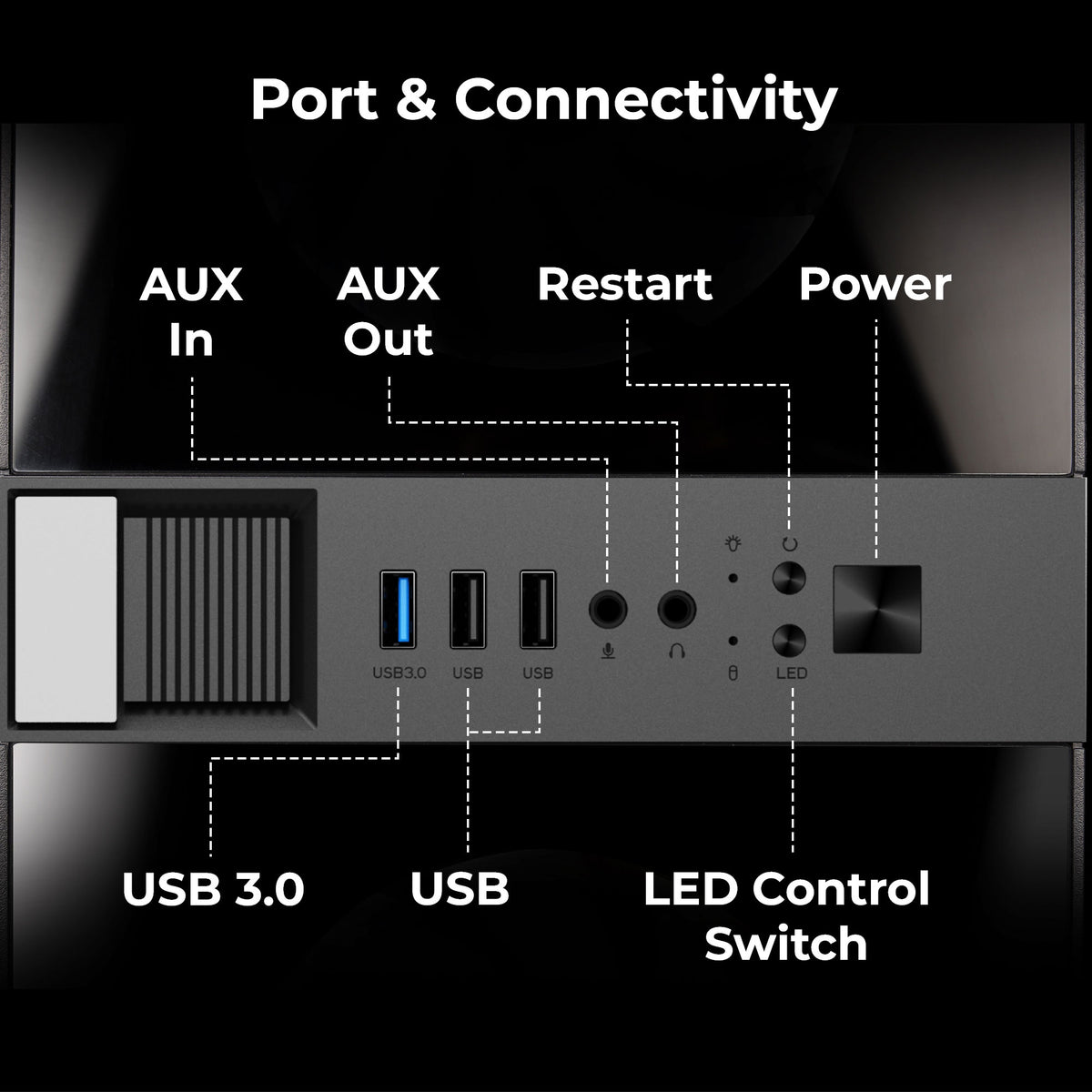 Zebronics Leon Pro Premium Gaming Chassis