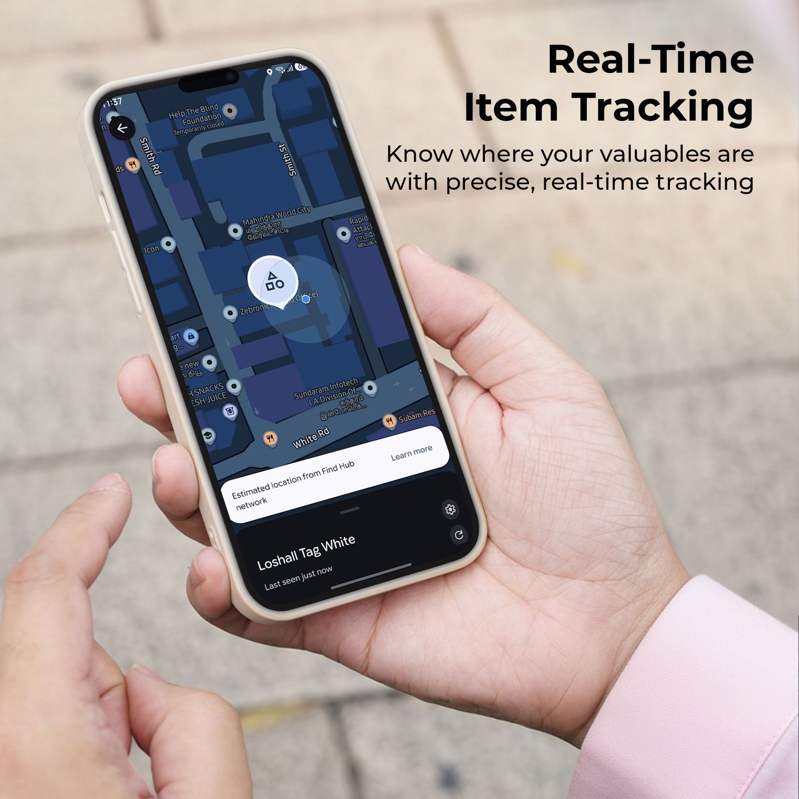Zebronics Loshall Tag Smart Finder Tag