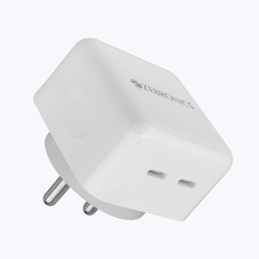 Zebronics MA101B Dual Type C Adapter - Zebronics