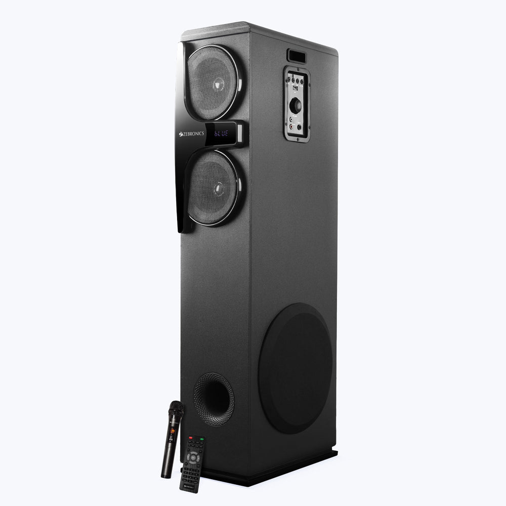 Zebronics Mega Tower Speaker - 160W, Media Control, Karaoke