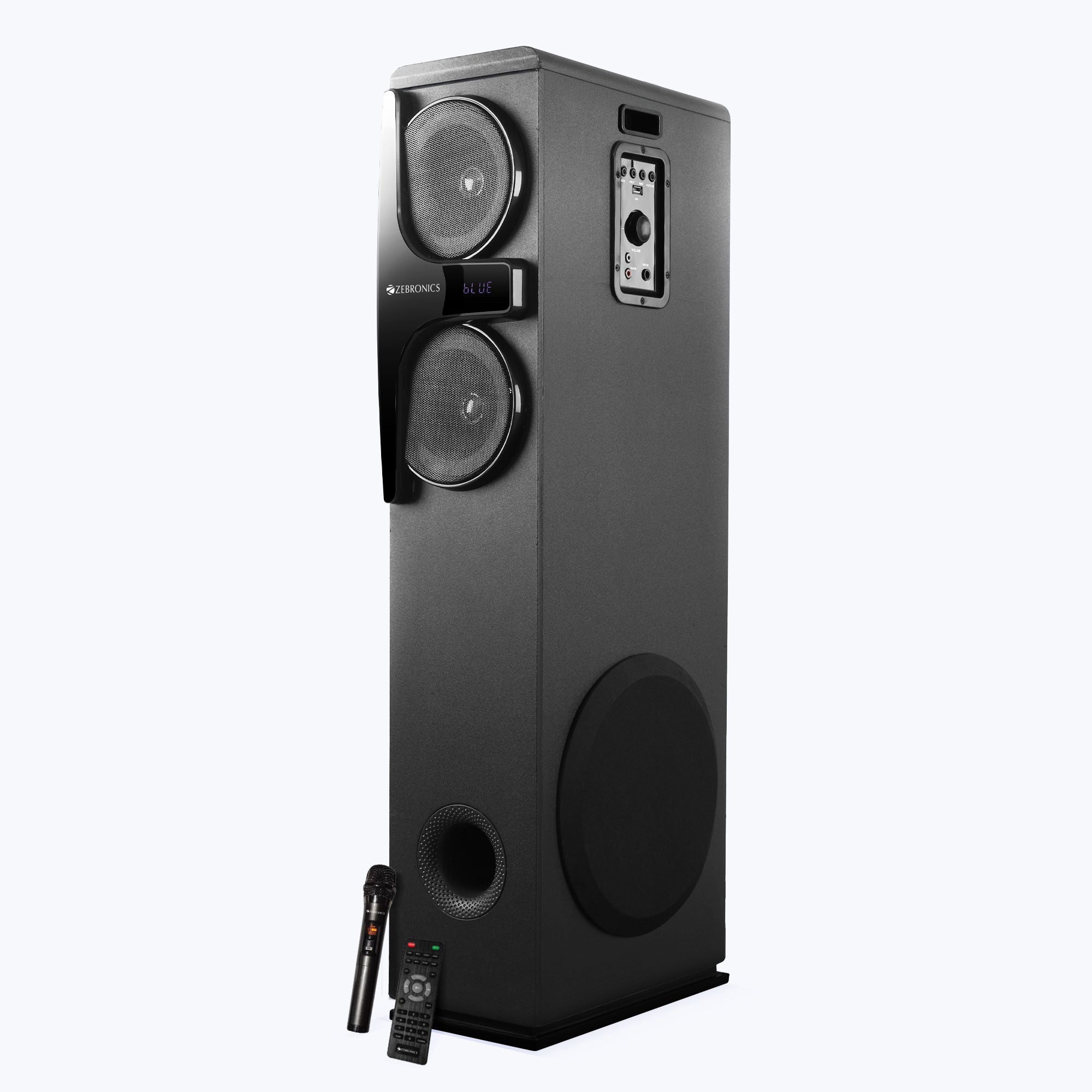 Zebronics Mega Tower Speaker - 160W, Media Control, Karaoke