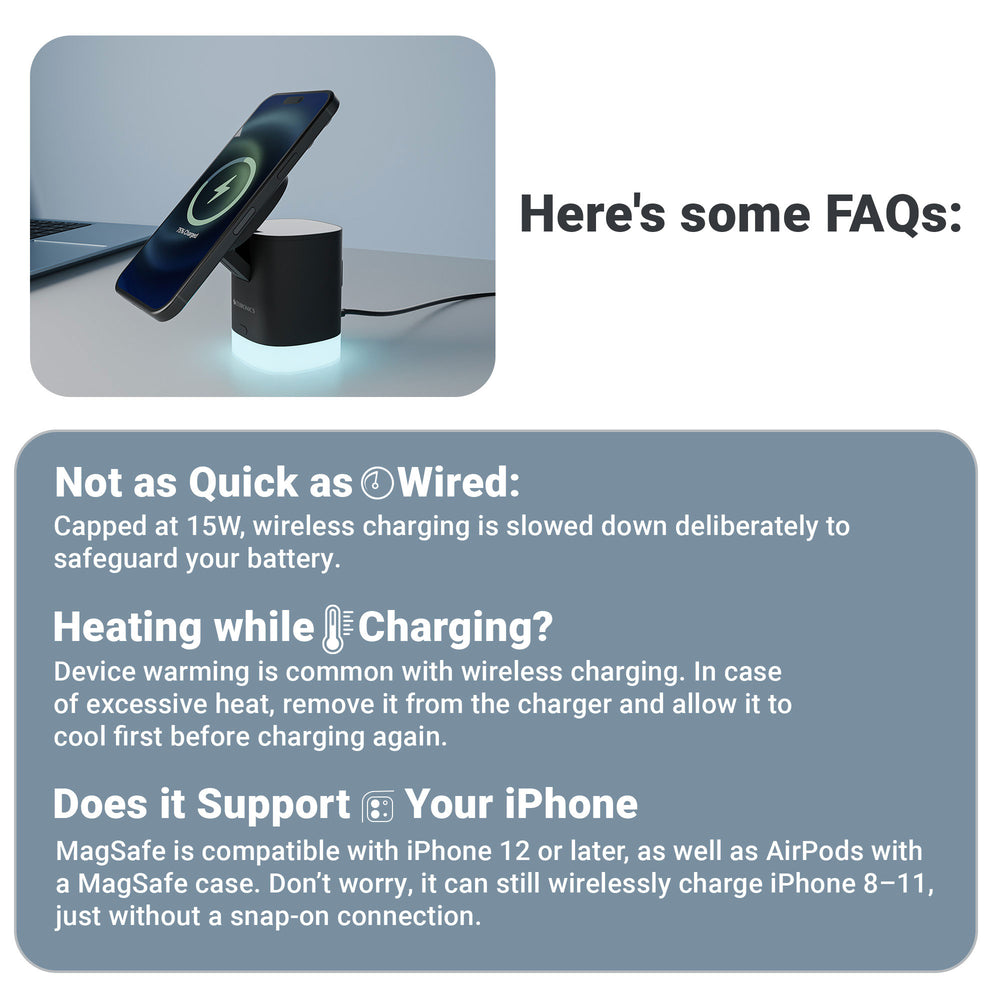 Zebronics Magboost 50 3 in 1 Wireless Charger