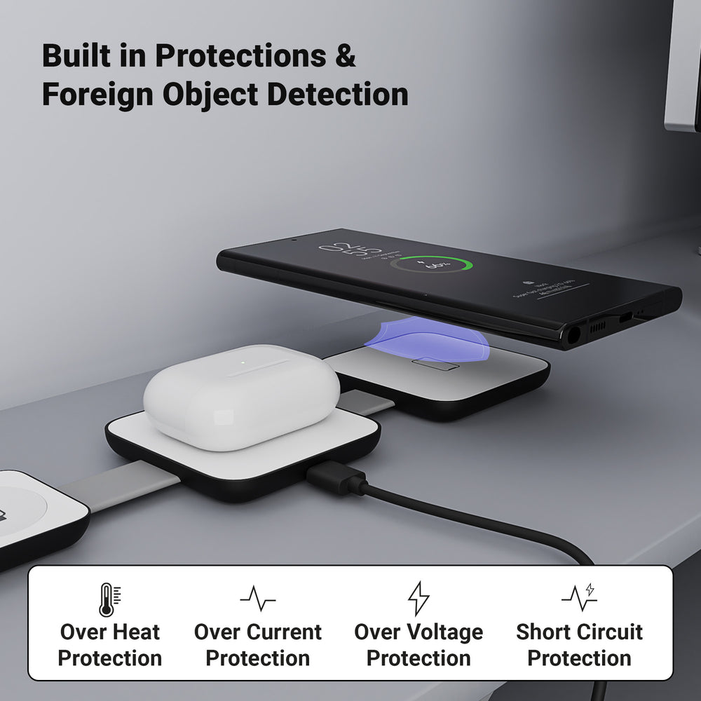 Zebronics Magboost 20 3 in 1 Wireless Charger