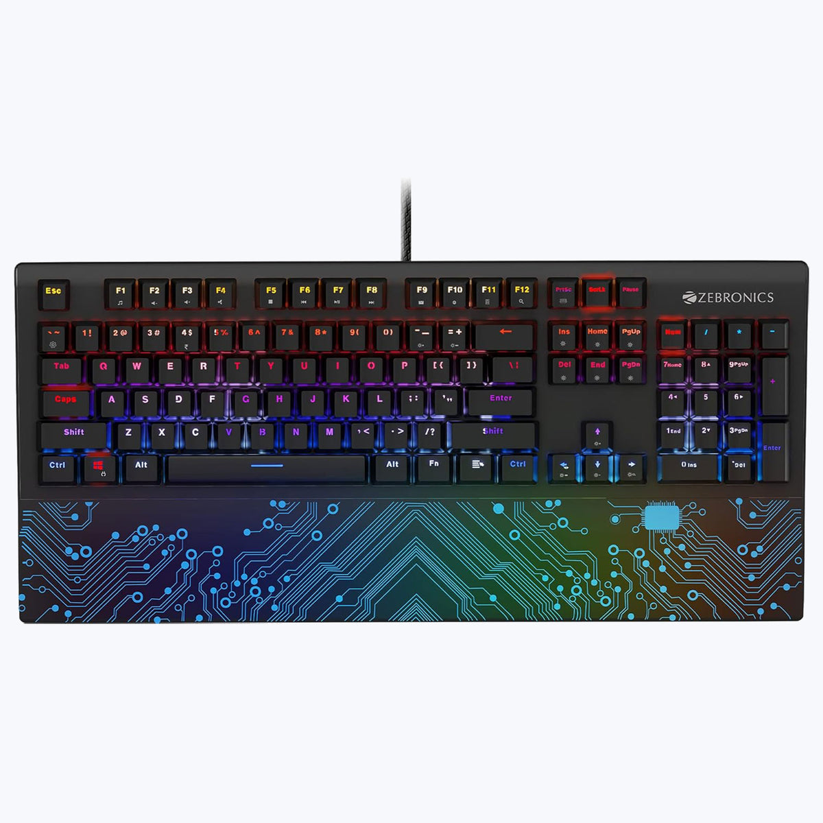 Zebronics Max Chroma Premium Mechanical Keyboard