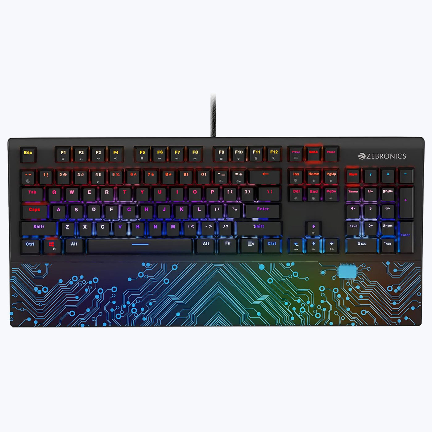 Zebronics Max Chroma Premium Mechanical Keyboard