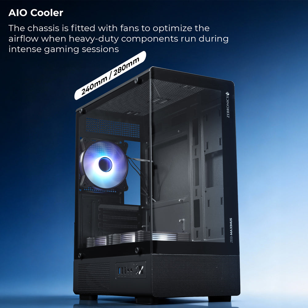 Zebronics Maximus Premium Gaming Chassis