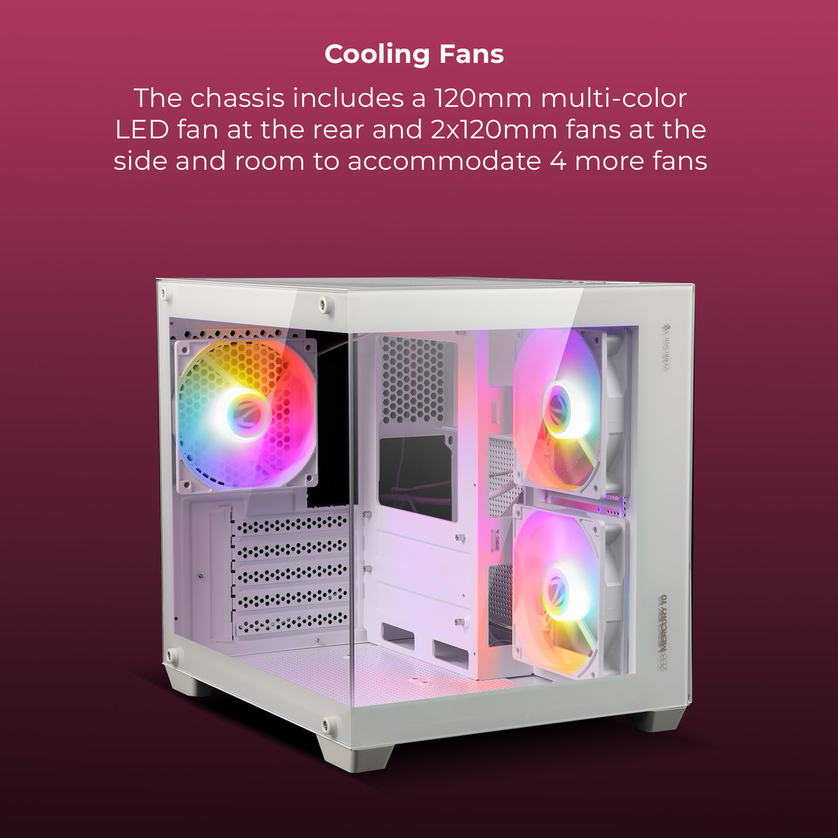 Zebronics Mercury 10 Premium Gaming Chassis