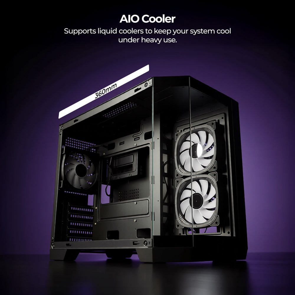 Zebronics Mercury 25 Premium Gaming Chassis